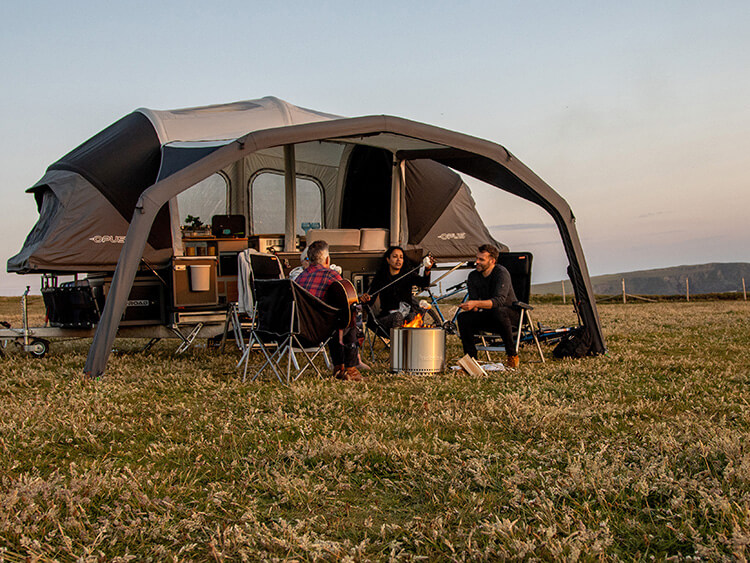 Discover the epic OPUS folding campers