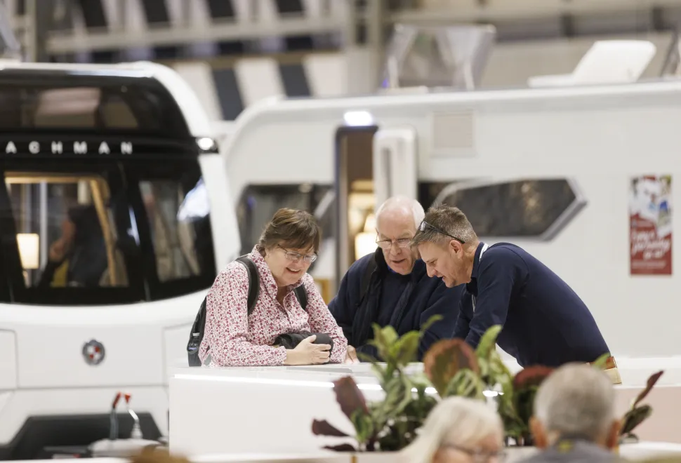 Buying a caravan at a show | Out & About Live