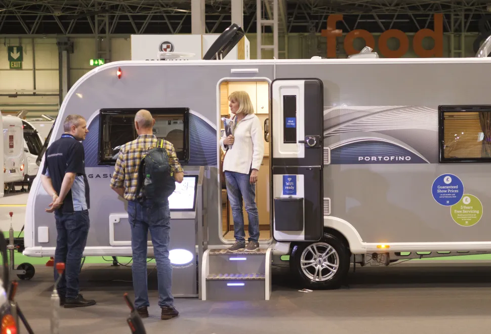 Buying a caravan at a show | Out & About Live