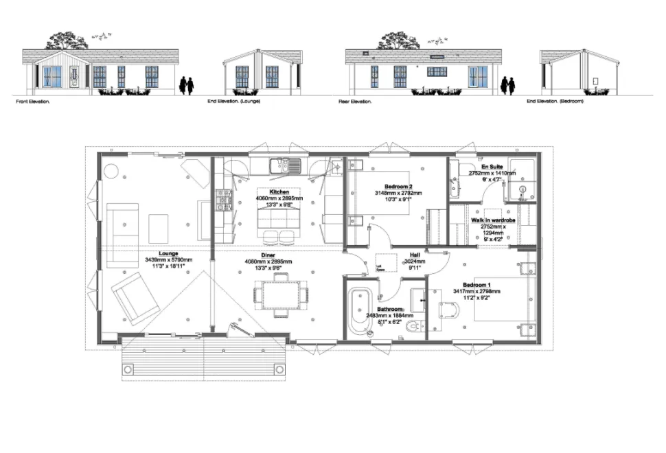 Tingdene Addington 46x20 2020 Park and Holiday Home | Out & About Live