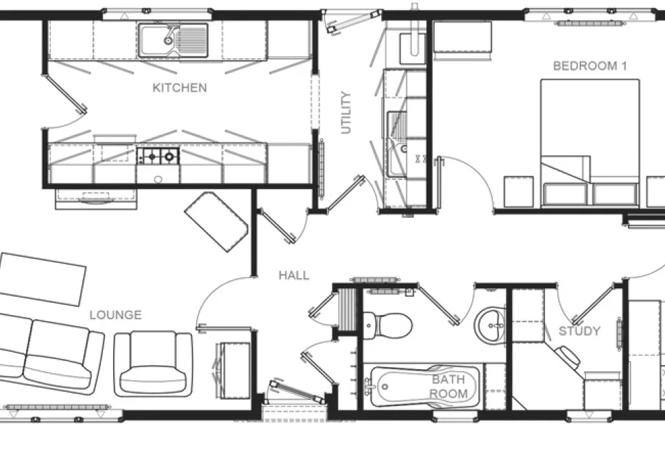 Omar Regency 45x20 2 bed 2020 Park and Holiday Home | Out & About Live