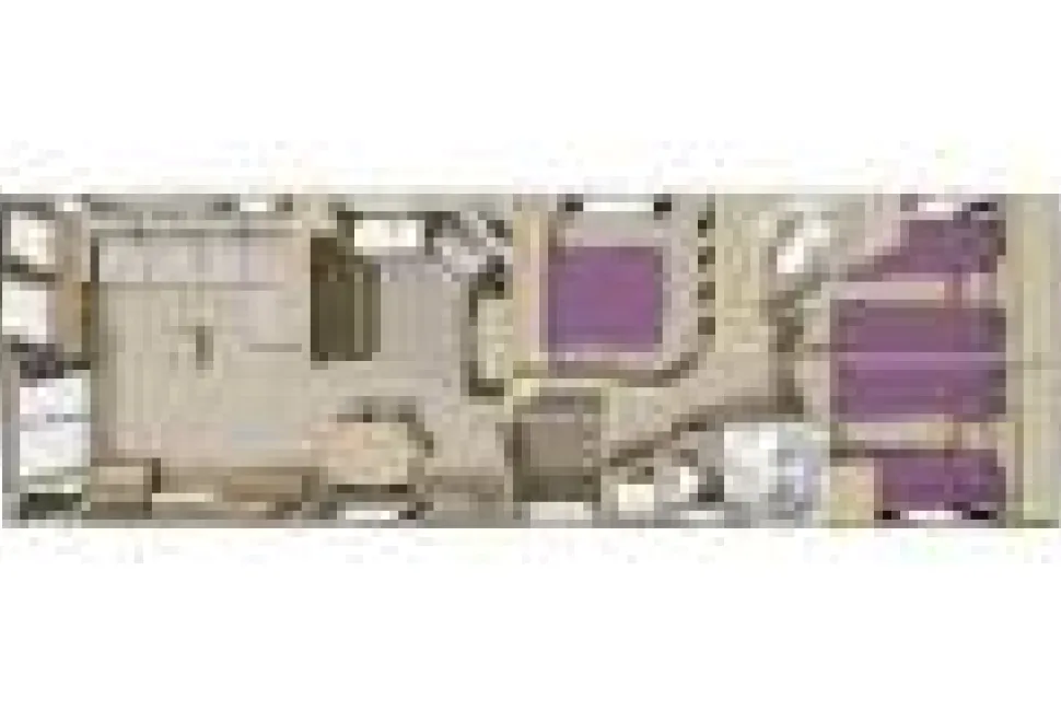 BK Bluebird Grosvenor 37x12 3 bed 2014 Park and Holiday Home | Out ...