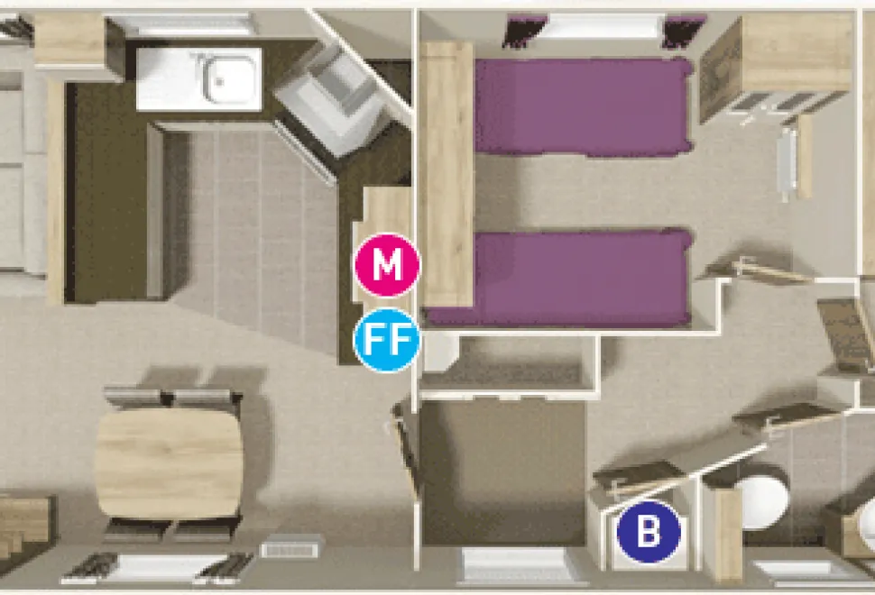 BK Bluebird Grosvenor 37x12 2 bed 2013 Park and Holiday Home | Out ...