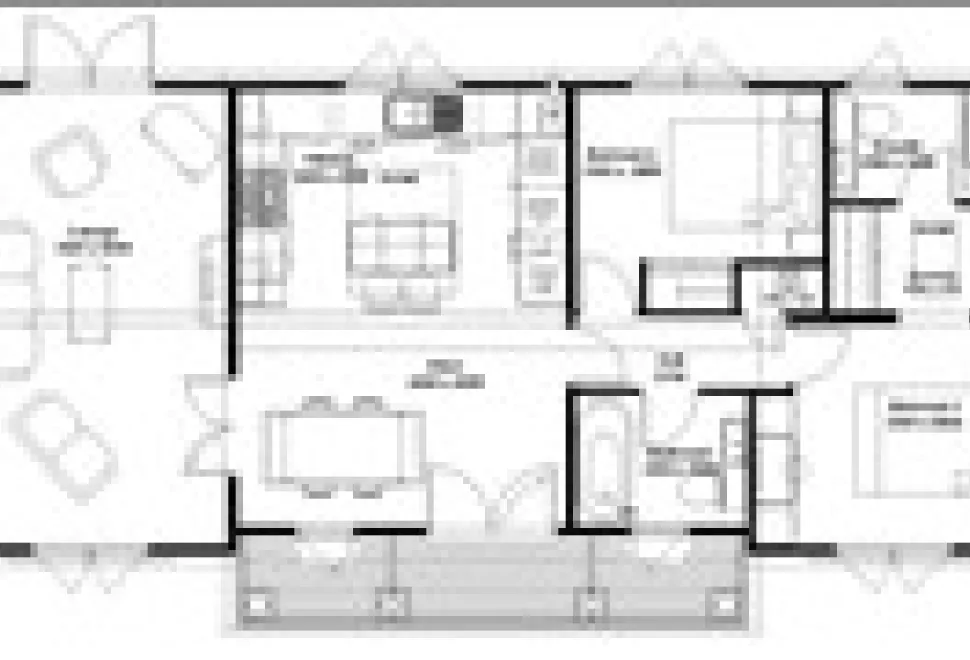 Tingdene Addington 46x20 2 bed 2016 Park and Holiday Home | Out & About ...
