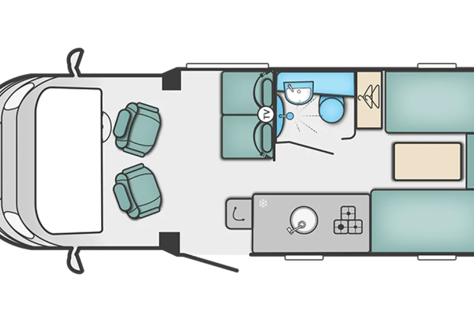 Swift Motorhomes Compact C404 2019 Motorhome | Out & About Live