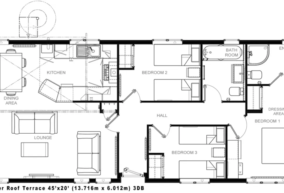 Omar Kingfisher RT 45x20 3 bed 2019 Park and Holiday Home | Out & About ...