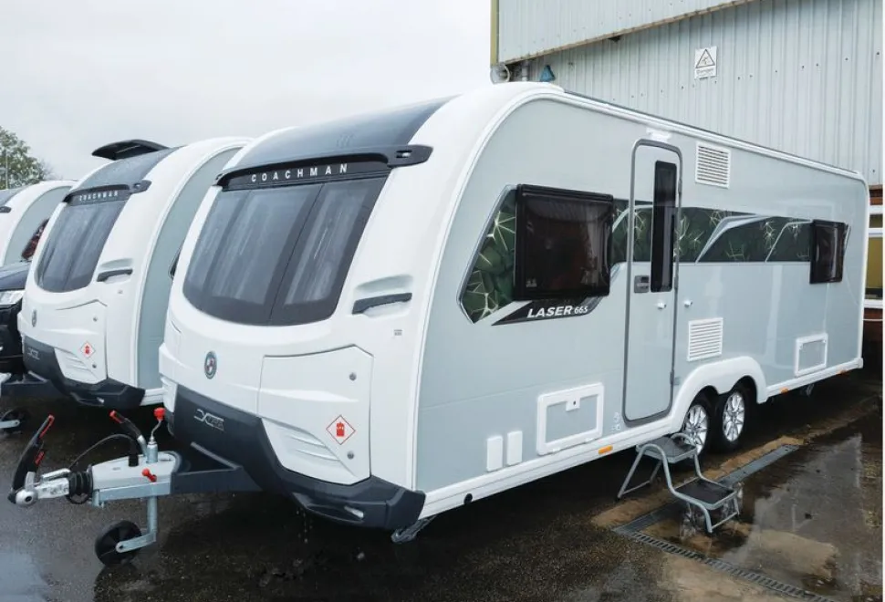 Coachman Laser 665 Xtra caravan | Review | Out & About Live