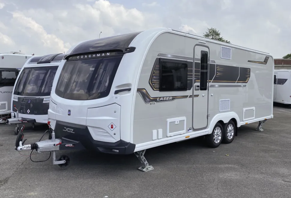 Coachman Laser Xcel 875 caravan | Review | Out & About Live