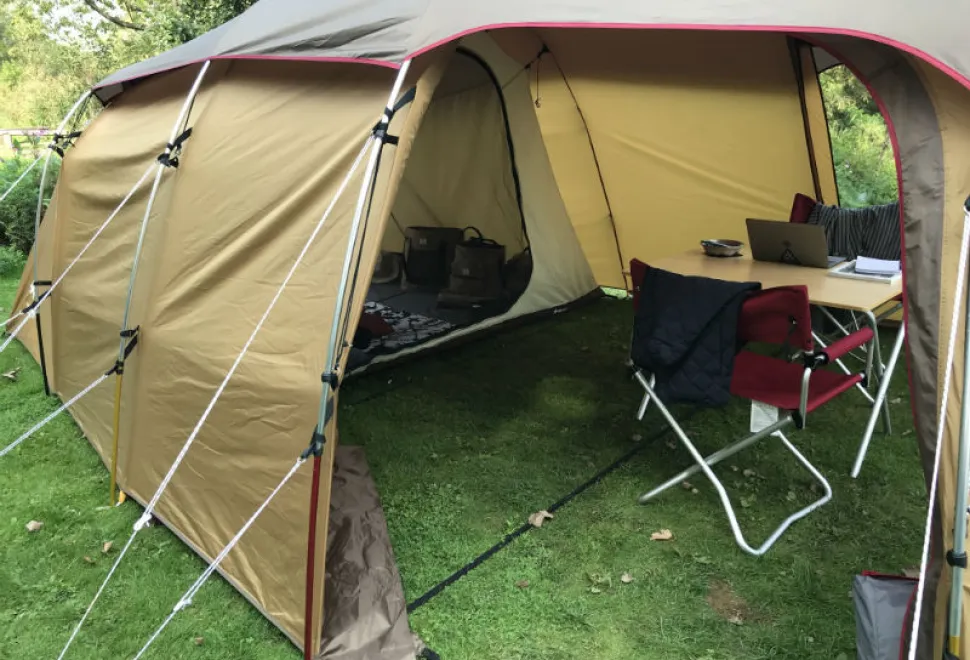 Snow Peak Entry 2 Room Elfield tent review | Review | Out & About Live